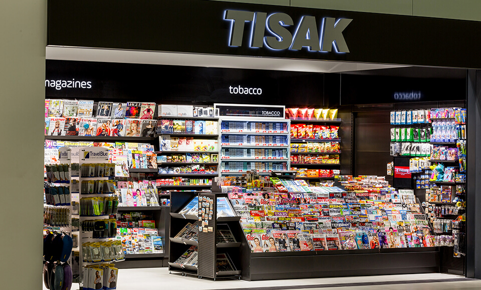 Franjo Tuđman Airport Zagreb - Tisak